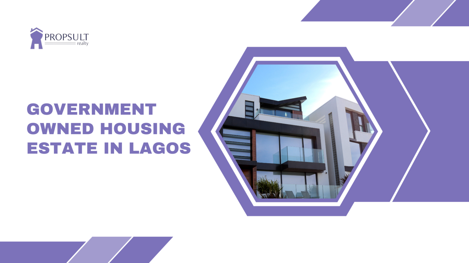 Best Government-Owned Housing Estates in Lagos